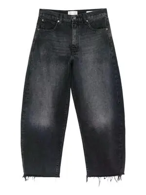 FRAME High-waisted Bubble Jeans - Black