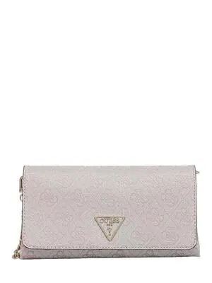 GUESS Logo-Patterned Clutch