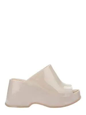 Melissa Patty Peep-toe Platform Sandals - Neutrals