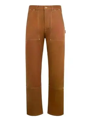 HUMAN MADE Duck Work Stitch-detail Cargo Pants - Brown