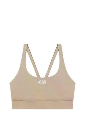 SPORTY & RICH Sr Runner Sports Bra - Neutrals