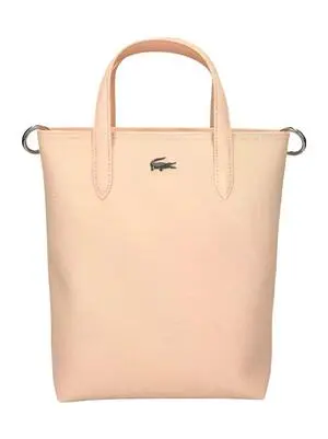 LACOSTE Mini Textured Leather Tote