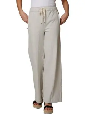 LEISURE LAB Cotton Lounge Pant - Opal