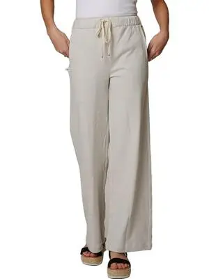 LEISURE LAB Cotton Lounge Pant - Opal