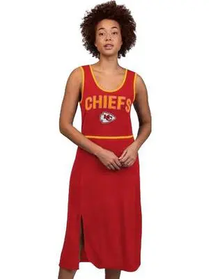 G-III 4HER BY CARL BANKS Kansas City Chiefs Center Field Maxi Dress - Red