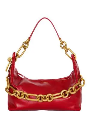 Balmain Sync Medium Bag Red