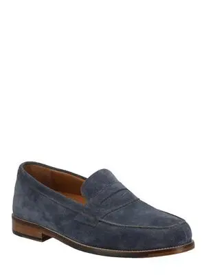 Taft The Sterling Loafer - Blue/suede