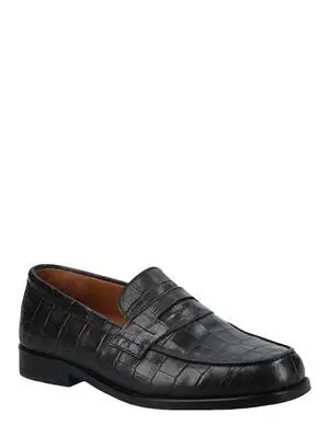 Taft The Sterling Loafer - Croco/black