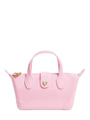 Stoney Clover Lane Jelly Pouchette Crossbody Bag - Flamingo