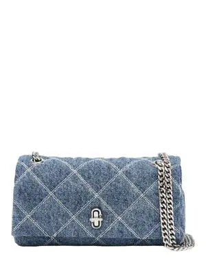 Marc Jacobs Quilted Denim Dual Chain Mini Bag - Light Wash Indigo
