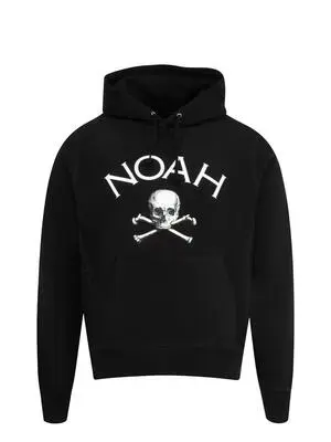 NOAH Skull-print Hoodie - Black