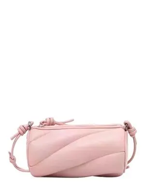 Fiorucci Padded Leather Crossbody Bag - Pink
