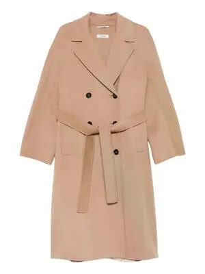 Max Mara Double-breasted Coat - Neutrals