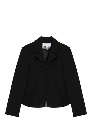 GANNI Crêpe Jacket