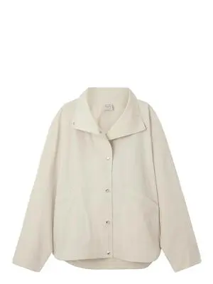 TOTEME Organic Cotton-blend Jacket - Cream