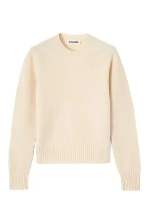 JIL SANDER Wool Sweater - Cream