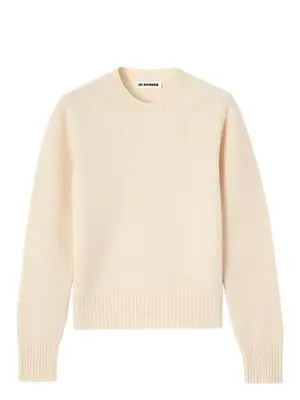 JIL SANDER Wool Sweater - Neutrals