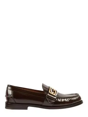 Gucci Gg Buckle Loafer - Brown