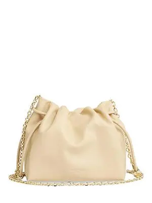 LK BENNETT Kendra Leather Cross-body Bag - Tau-light Taupe
