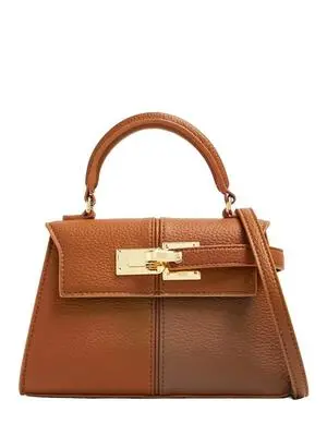 Jw Pei Elise Structured Tote Bag - Brown