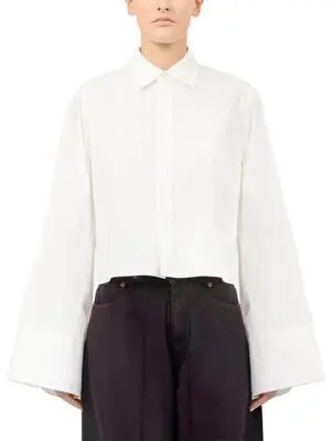 MAISON MARGIELA Bell-sleeve Shirt - White