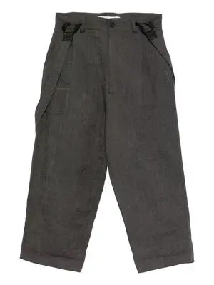 A TENTATIVE ATELIER Cotton-Blend Trousers