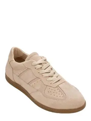 FOREVER & ALWAYS SHOES Aurel Suede Leather Sneakers - Beige Suede Leather