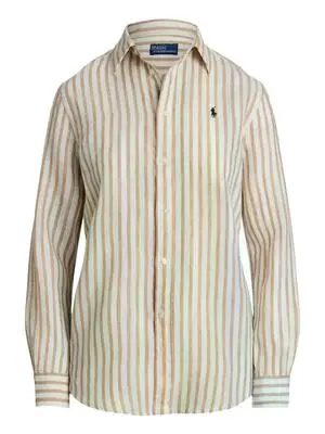 Polo Ralph Lauren Striped Button-up Shirt - Neutrals