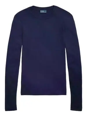 Polo Ralph Lauren Long-sleeve Fitted Top - Blue