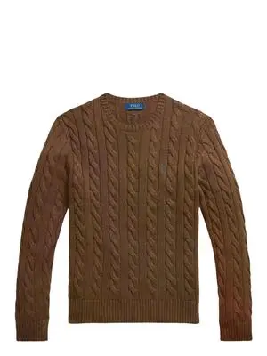 Polo Ralph Lauren Cable-Knit Sweater Brown