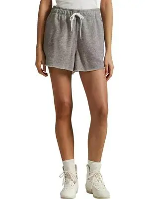 Polo Ralph Lauren Frayed-hem Track Shorts - Grey
