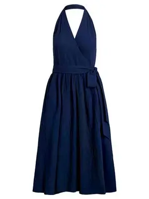 Polo Ralph Lauren Cotton Sleeveless Dress - Blue