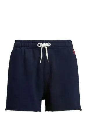 Polo Ralph Lauren Frayed Hem Loungewear Shorts - Blue