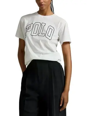 Polo Ralph Lauren Logo-graphic T-shirt - Black