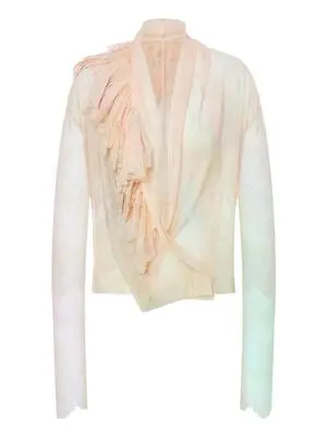 Alberta Ferretti Ruffled Blouse - Pink