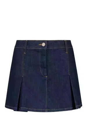 Liu Jo Denim Mini Skirt - Blue