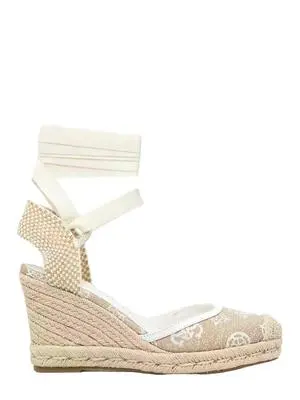 Guess 100mm Charmi Wedge Espadrilles - Neutrals