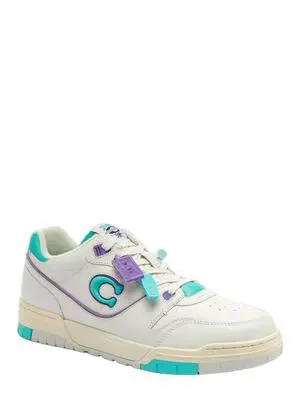 COACH 90s Pack Soho Sneaker With Charms - Optic White/teal
