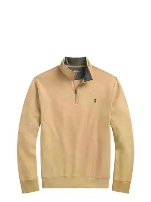 Polo Ralph Lauren Polo Pony Half Zip Sweatshirt - Neutrals