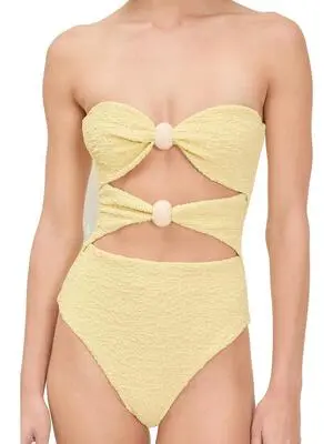 Devon Windsor Misha Full-piece - Yellow