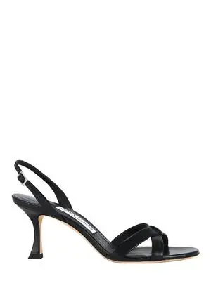 JIMMY CHOO Elsy 70 Sandal - Black