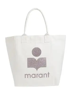 ISABEL MARANT Yenky Glittered Canvas Tote