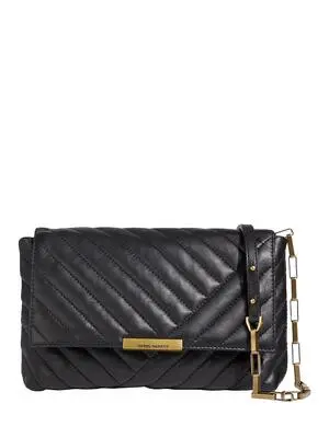 Isabel Marant Quilted Leather Shoulder Bag - Black