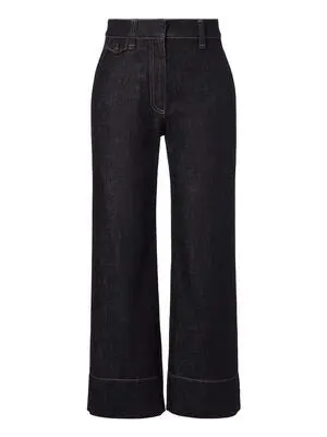 BRUNELLO CUCINELLI Brunello Cucinelli High-Rise Wide-Leg Jeans