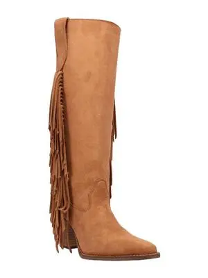 DINGO Twister Knee High Western Boot
