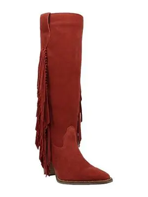 DINGO Twister Knee High Western Boot