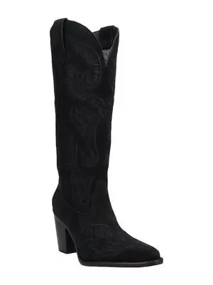 DINGO Evita Western Boot - Black