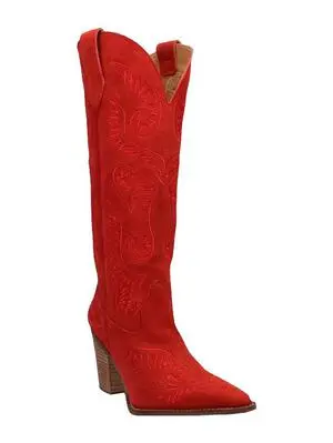 DINGO Evita Western Boot - Red