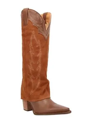 DINGO Wild Fire Western Boot Brown
