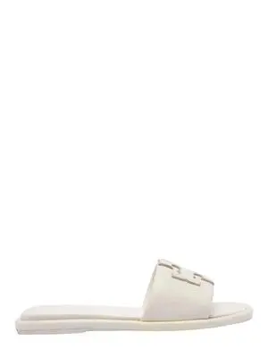 Tory Burch Double T Sandals - White